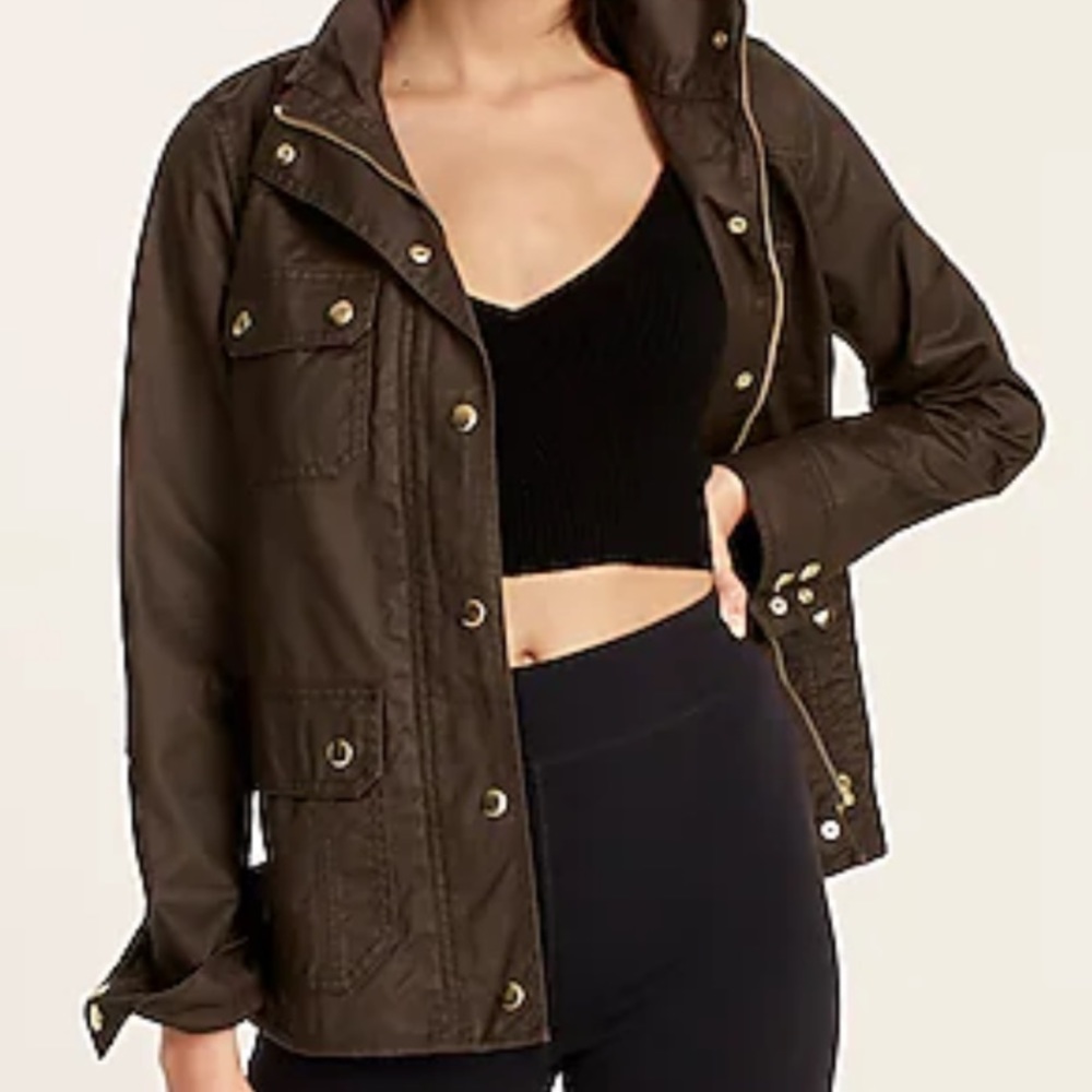 Jcrew The Downtown Field Jacket - Gem